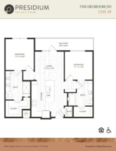 Floor Plans | Presidium Valley View Farmers Branch