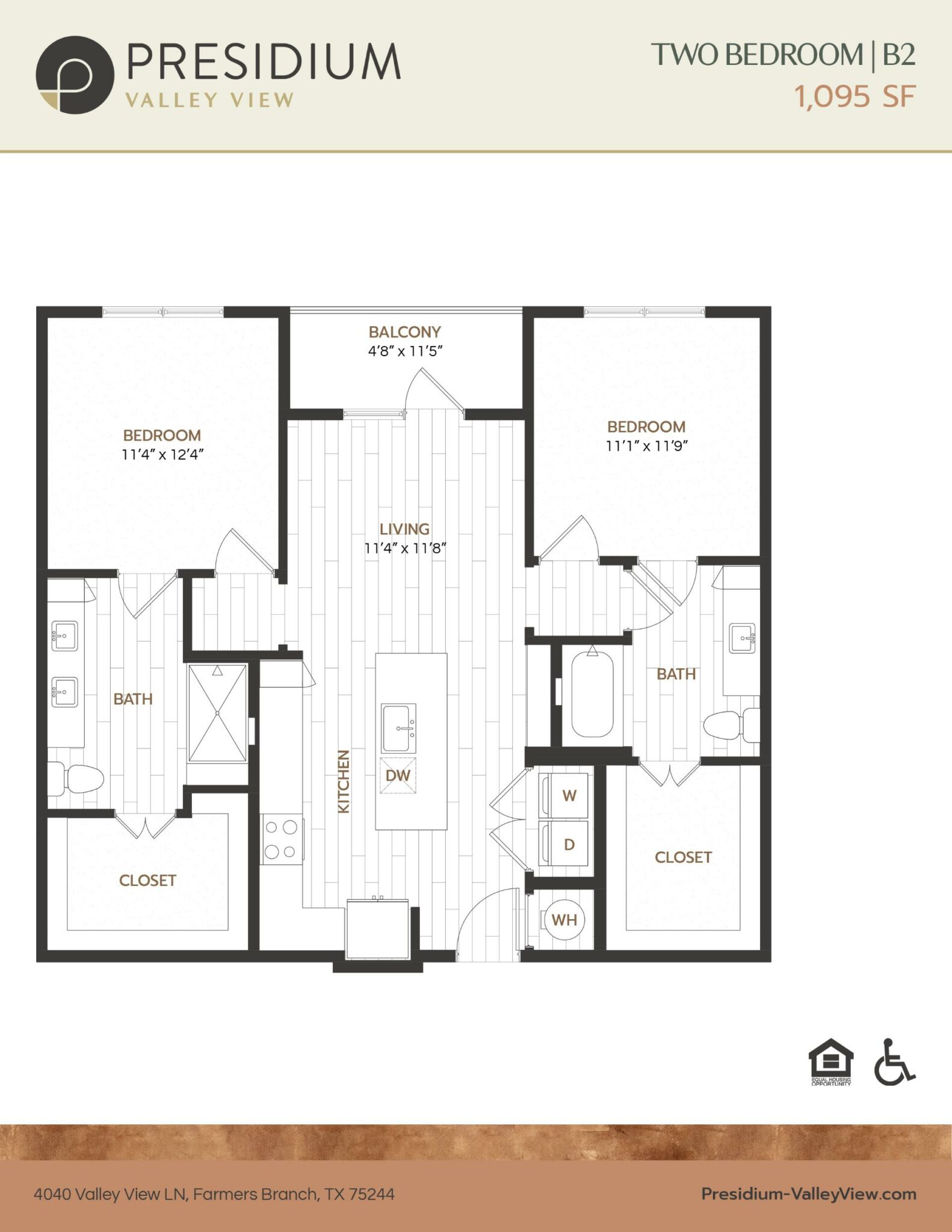 Floor Plans | Presidium Valley View Farmers Branch