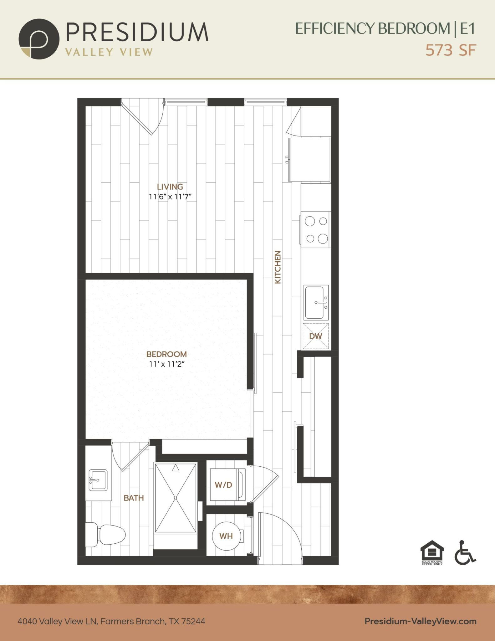 Floor Plans | Presidium Valley View Farmers Branch